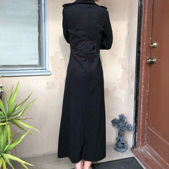 Jackets & Coats | Long Black Springfall Coat | Poshmark